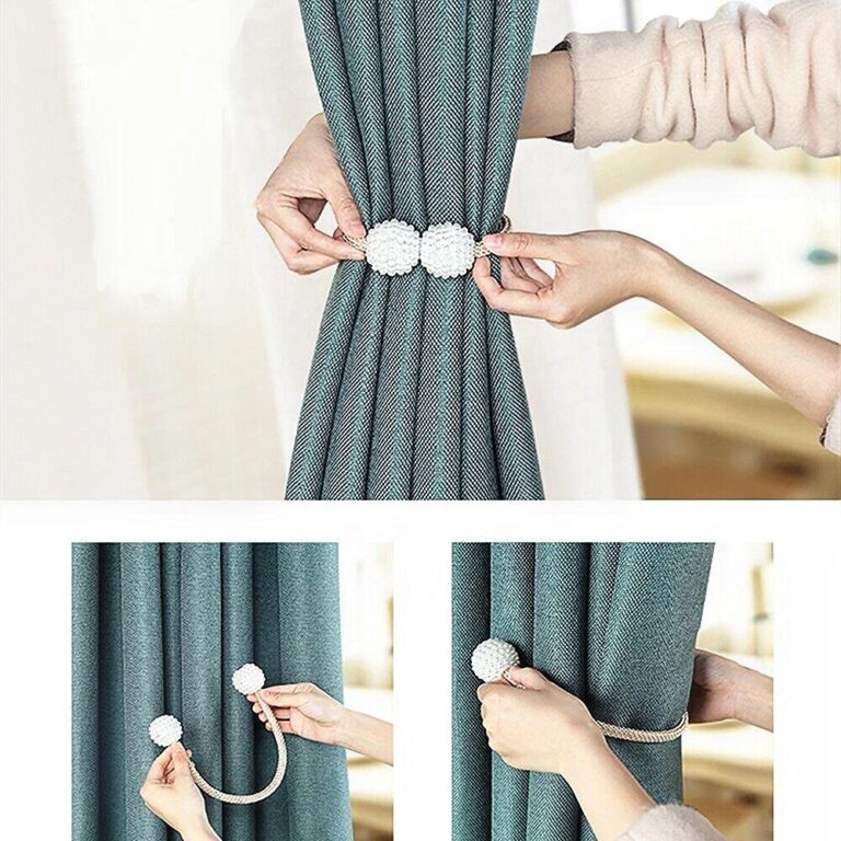 Magnetic Curtain Tiebacks Holder hook – Attari Gadgets